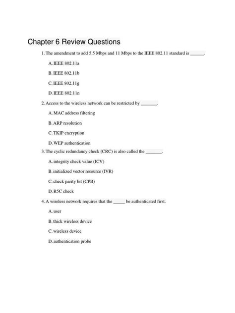 chapter 6 review questions download free pdf wireless lan