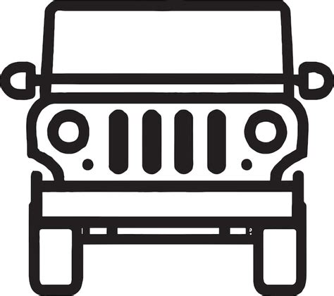 Premium Vector Jeep Mighty Fc Icon Design Vector Premium Vector Jeep Mighty Fc Icon Design Vector