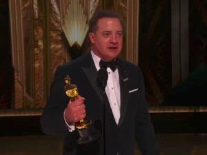 Brendan Fraser Wins Best Actor Oscar For The Whale