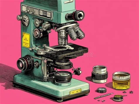 Transmission Electron Microscope Sample Holder Been Loaded With An Specimen On A Grid Stock