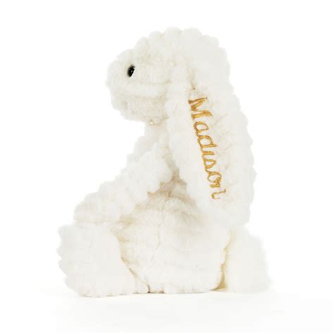 Personalized Bashful Luxe Bunny Nimbus Official Jellycat