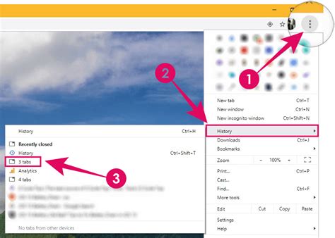 How To Restore Tabs In Chrome