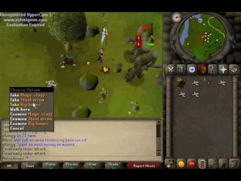 Killing Moss Giants For Money And Xp 07scape Youtube