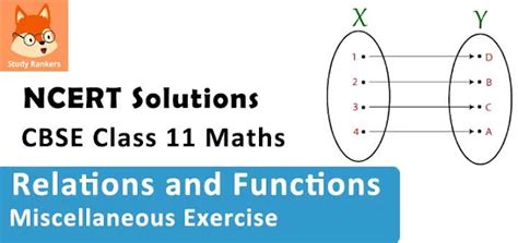 ncert solutions for chapter 2 relations and functions class 11 maths