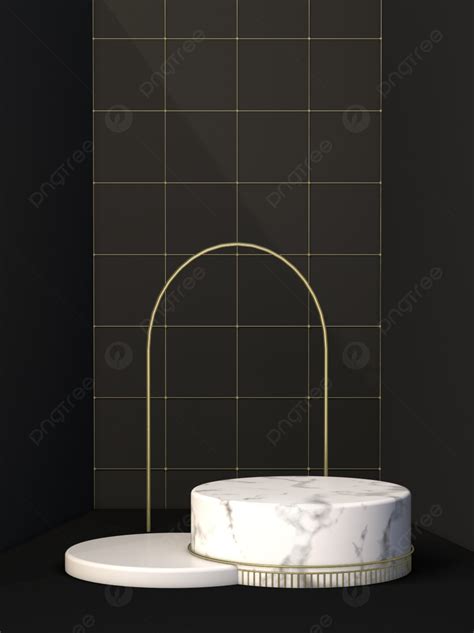 Advanced Minimalist Black E Commerce Three Dimensional Background