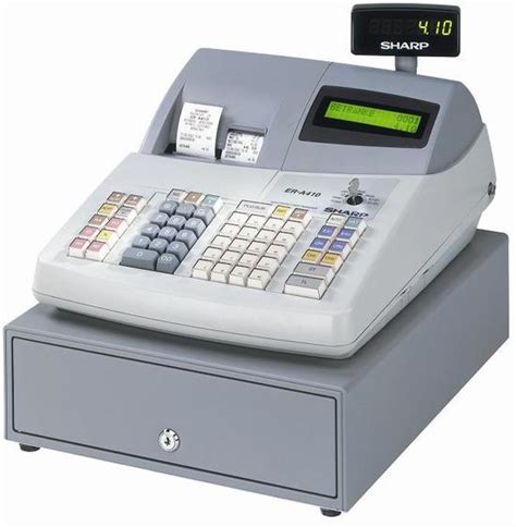 Sharp Kasseapparat Er A410 For Små Og Mellomstore Virksomheter Finn