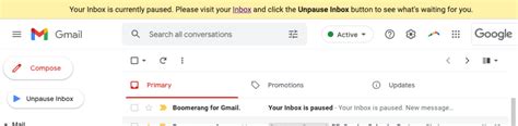 how to unpause your inbox boomerang for gmail help