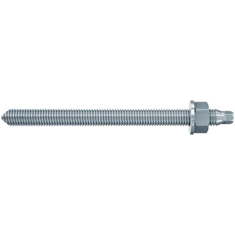 Резьбовая шпилька RG M16 x 190 gvz, оцинкованная сталь 5.8