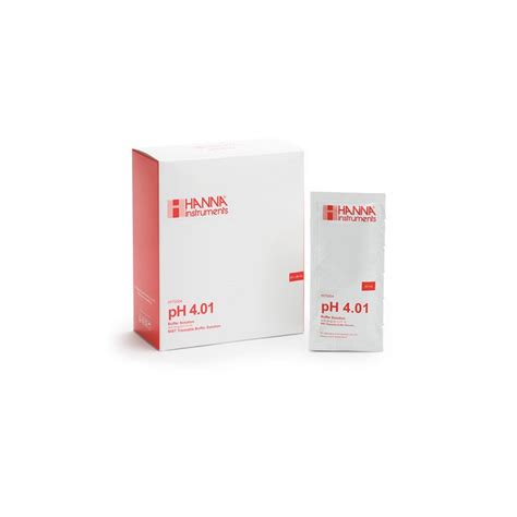 Hanna Instruments Buffer Solution Ph 4 01 Le Monde De La Mer