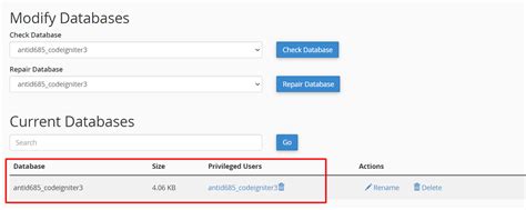 Setting Koneksi Database Codeigniter Rumahweb