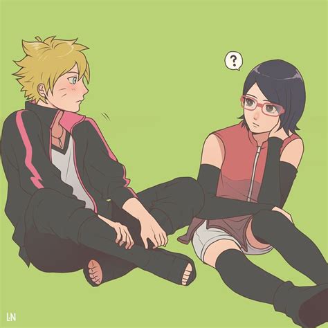 Best Boruto Sarada Images On Pinterest Anime Couples Boruto And Sarada And Naruto Couples