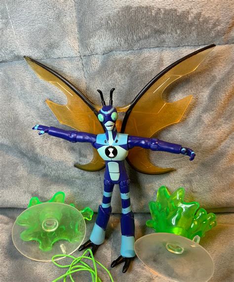Ben 10 Stinkfly Zipline Figure Cartoon Network Playmates 57 Off