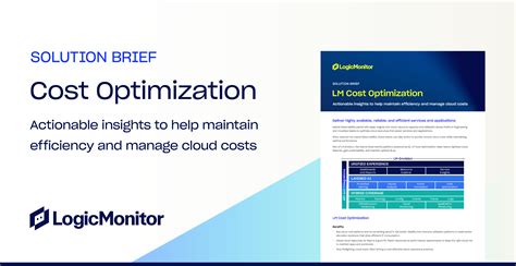 Lm Cost Optimization Logicmonitor