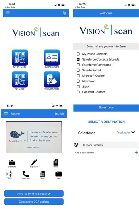 business cards ocr with einstein ocr salesforce ☁️ salesforce apps