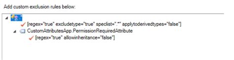 Support Corner Protecting Net Applications That Use Custom Attributes