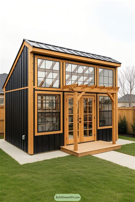 25 Greenhouse Shed Combos That Will Sprout Joy And Shed Some Light
