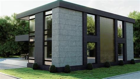 Realistic Architectural Exterior Design With 3d Rendering
