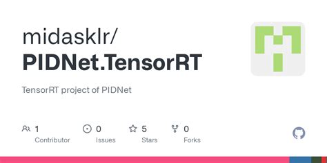 github midasklr pidnet tensorrt tensorrt project of pidnet