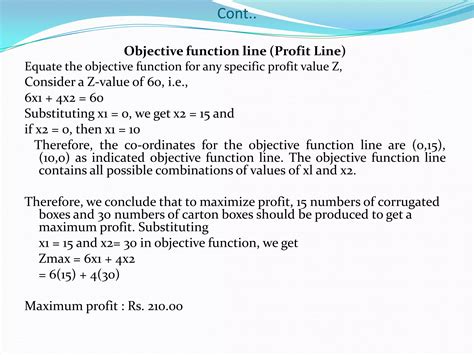 Linear Programming Pptx Computing Technology And Computing
