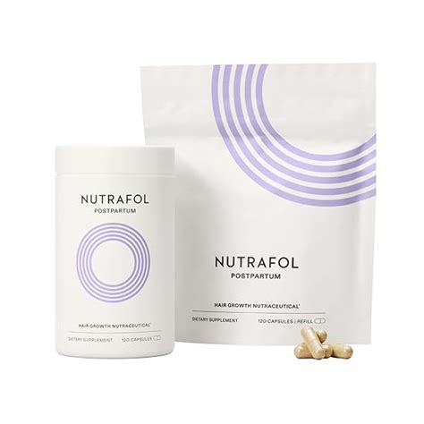 Nutrafol Postpartum Supplement For Hair Growth With