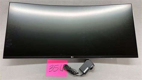 LG CURVED MONITOR W POWER CORD NO STAND Earl S Auction Company