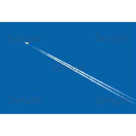 飛行機雲2 素材ごよみ