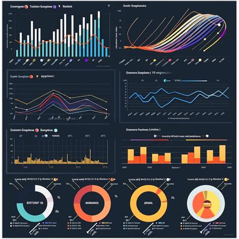 A visual of a data dashboard showing student performance metrics and ...