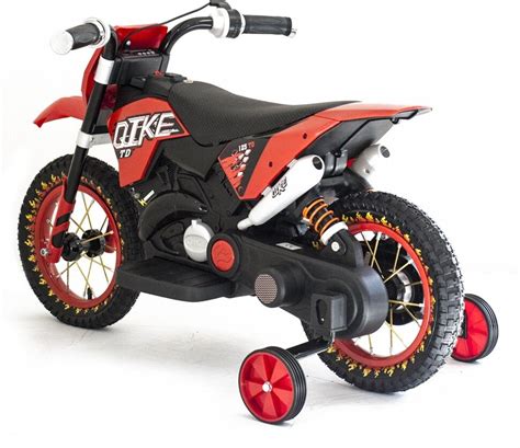 Купить Детский кроссовый электромотоцикл Qike TD Red 6V - QK-3058-RED в ...