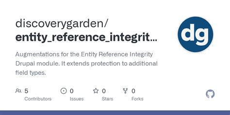 Github Discoverygardenentityreferenceintegrityextra