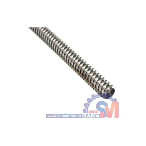 پیچ لید اسکروپیچ دنده کبریتی T10 گام 2 میلیمتر طول 100 سانتیمتر