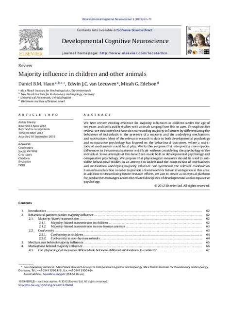 pdf developmental cognitive neuroscience