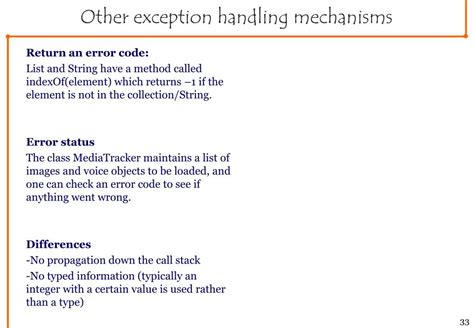 PPT OPI Lecture Exception Handling PowerPoint Presentation Free Download ID
