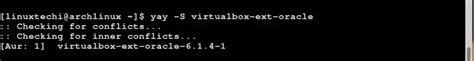 How To Install Virtualbox On Arch Linux