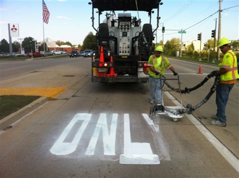 Pavement Marking And Removal Roadsafe Traffic Systems