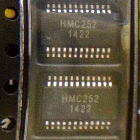 2 Pcs Hmc252qs24e Ssop 24 Hmc252qs24 Hmc252 Gaas Mmic Sp6t Non Reflective Switch Ebay