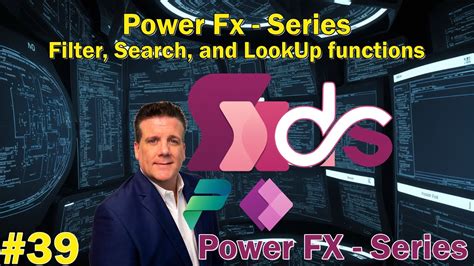 39 Power Fx Series Filter Search And Lookup Functions Youtube