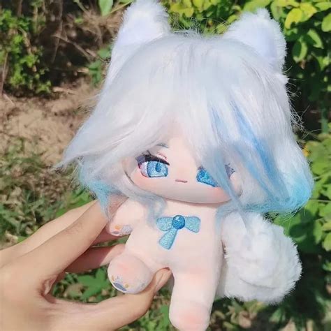 Anime Game Genshin Impact Furina Cm Plush Dolls Toy Nude Doll Plushie Toy Cosplay