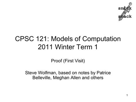 Propositional Logic Proofs Models Of Computation
