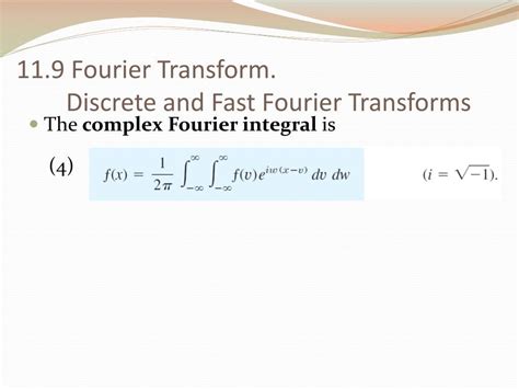 ppt engineering mathematics class 15 fourier series integrals and