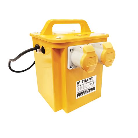 Red Arrow 110v Ip44 33kva Portable Transformer 2x16a Sockets