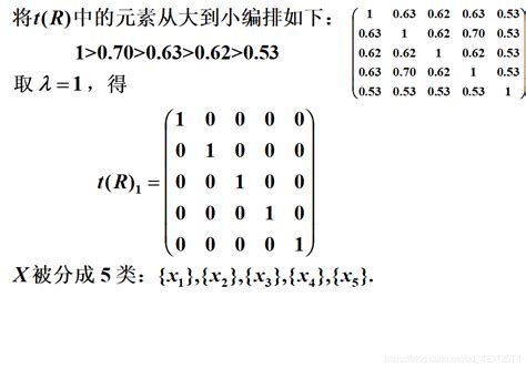 模糊聚类分析和模式识别模糊数学传递方法 Csdn博客