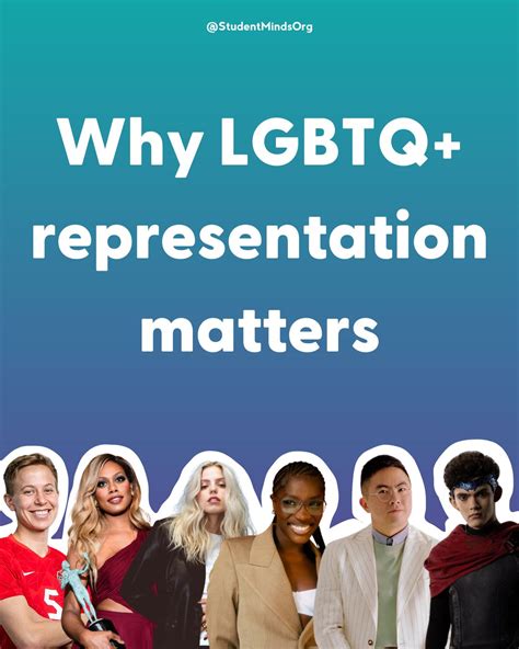 Representation Matters Lgbtq People Deserve To Be Seen And Heard To