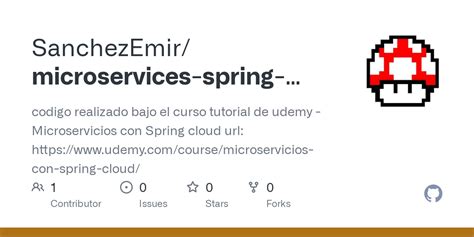 Github Sanchezemir Microservices Spring Cloud Devs J Codigo Realizado Bajo El Curso Tutorial