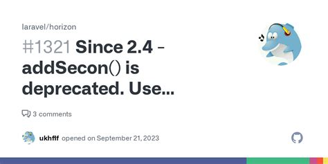 Since 24 Addsecon Is Deprecated Use Addseconds Instead · Issue