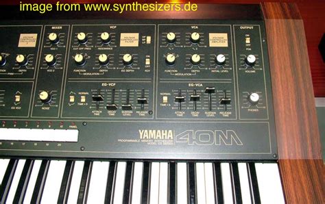 Yamaha CS01 the CS series CS30 CS80 CS40m - Modification - self ...