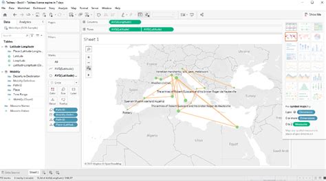 NETWORK ANALYSIS WITH TABLEAU