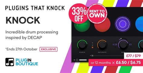 Plugins That Knock Knock Rent To Own Intro Sale Exclusive 33 Off