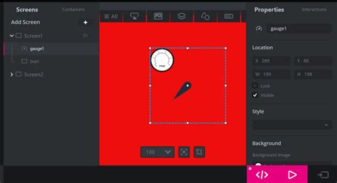 Customize The Gauge Widget Image Not In The Right