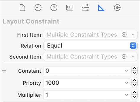 Editing Multiple Constraints