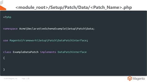 Magento 2 3 Schema And Data Patches Pptx Web Development Internet